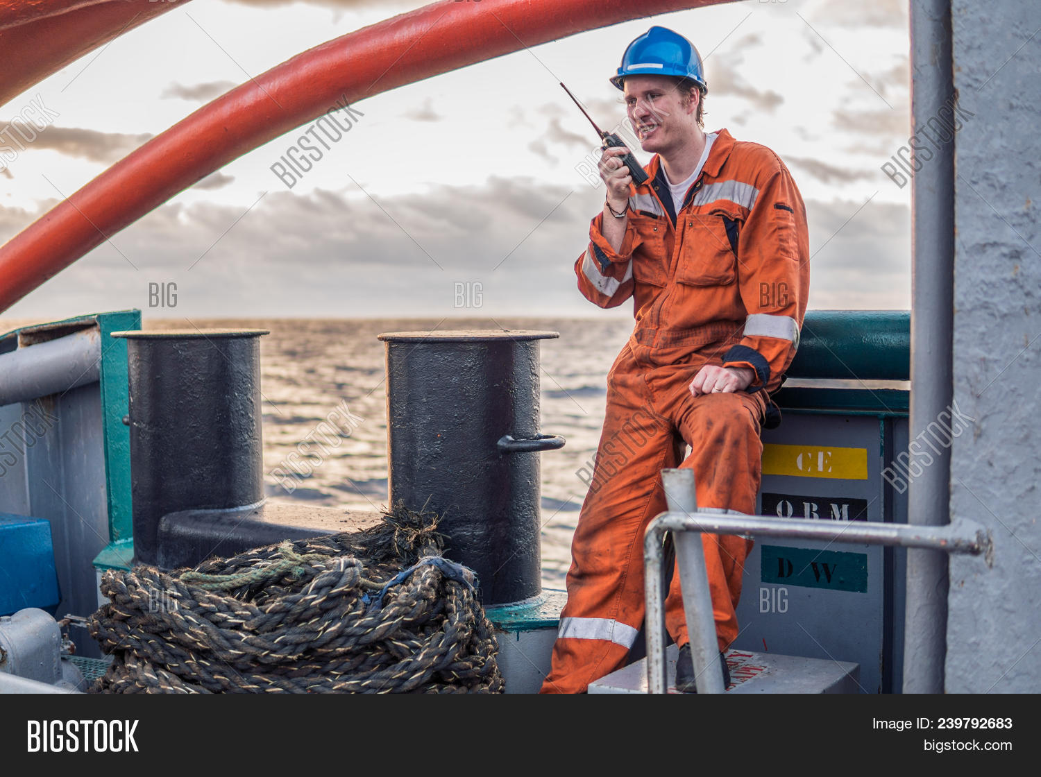 Marine Deck Officer Image & Photo (Free Trial) | Bigstock