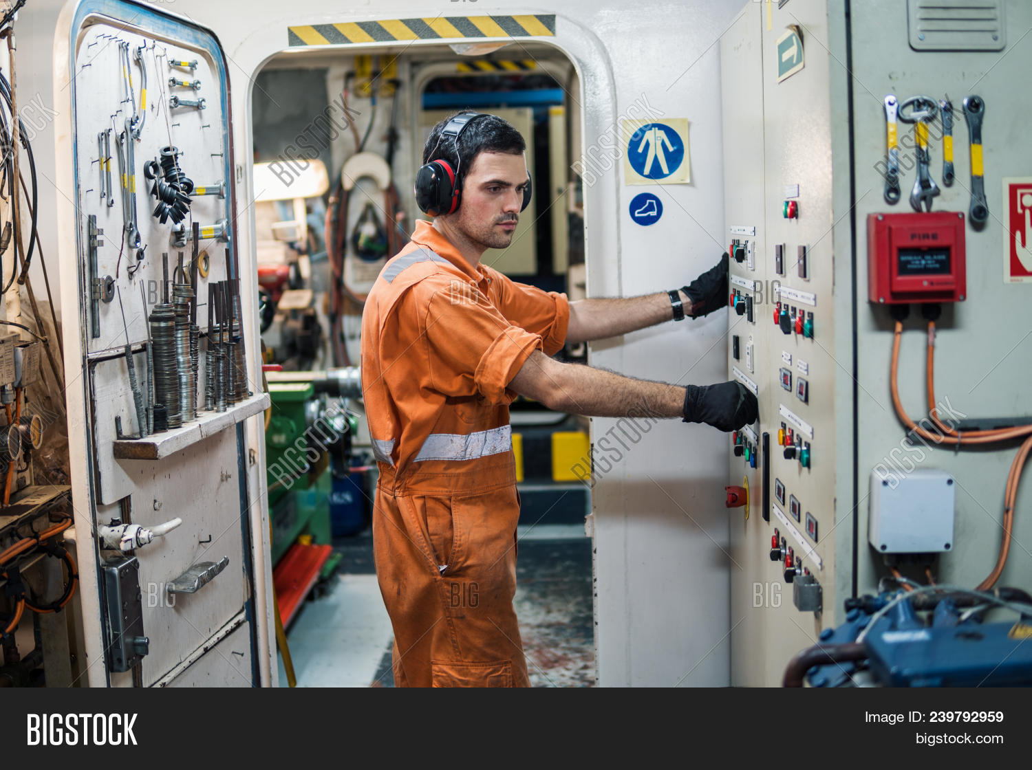 Marine Engineer Image & Photo (Free Trial) | Bigstock