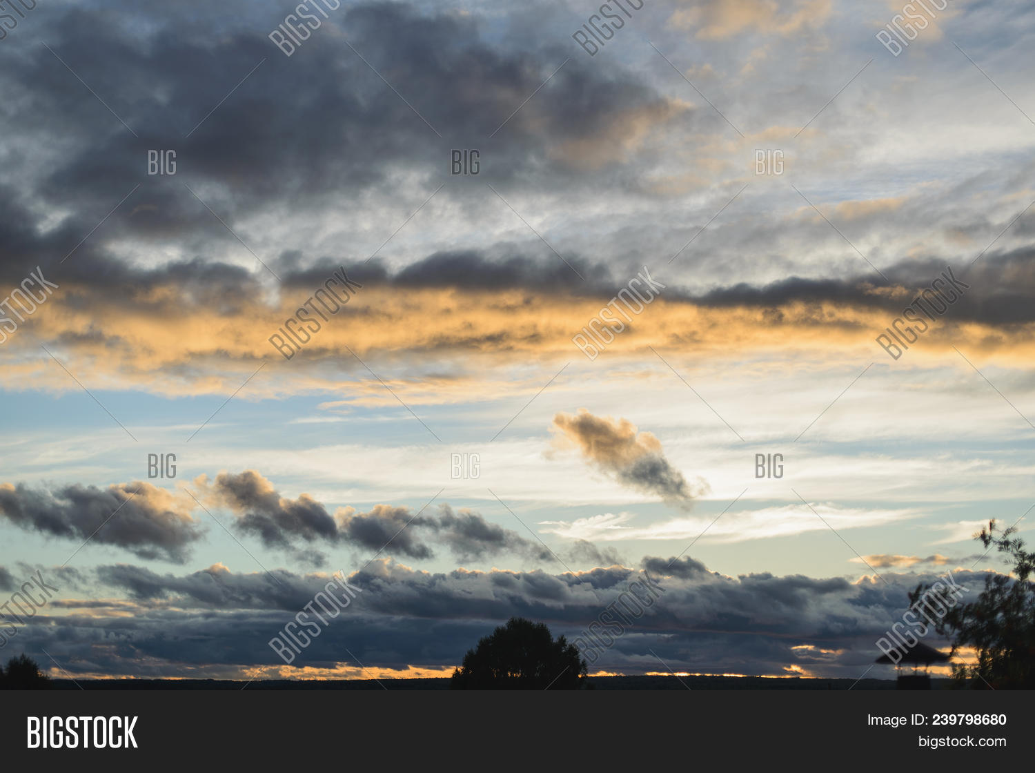 Sunset Sky Color Image & Photo (Free Trial) | Bigstock