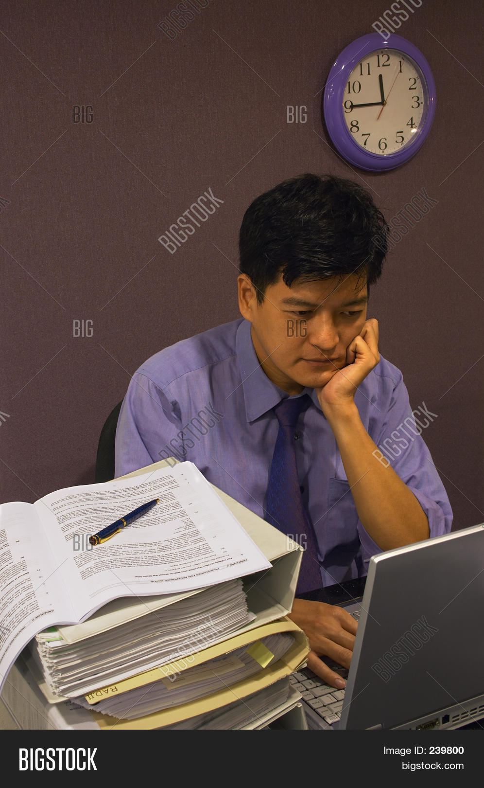 Working Late Image & Photo (Free Trial) | Bigstock