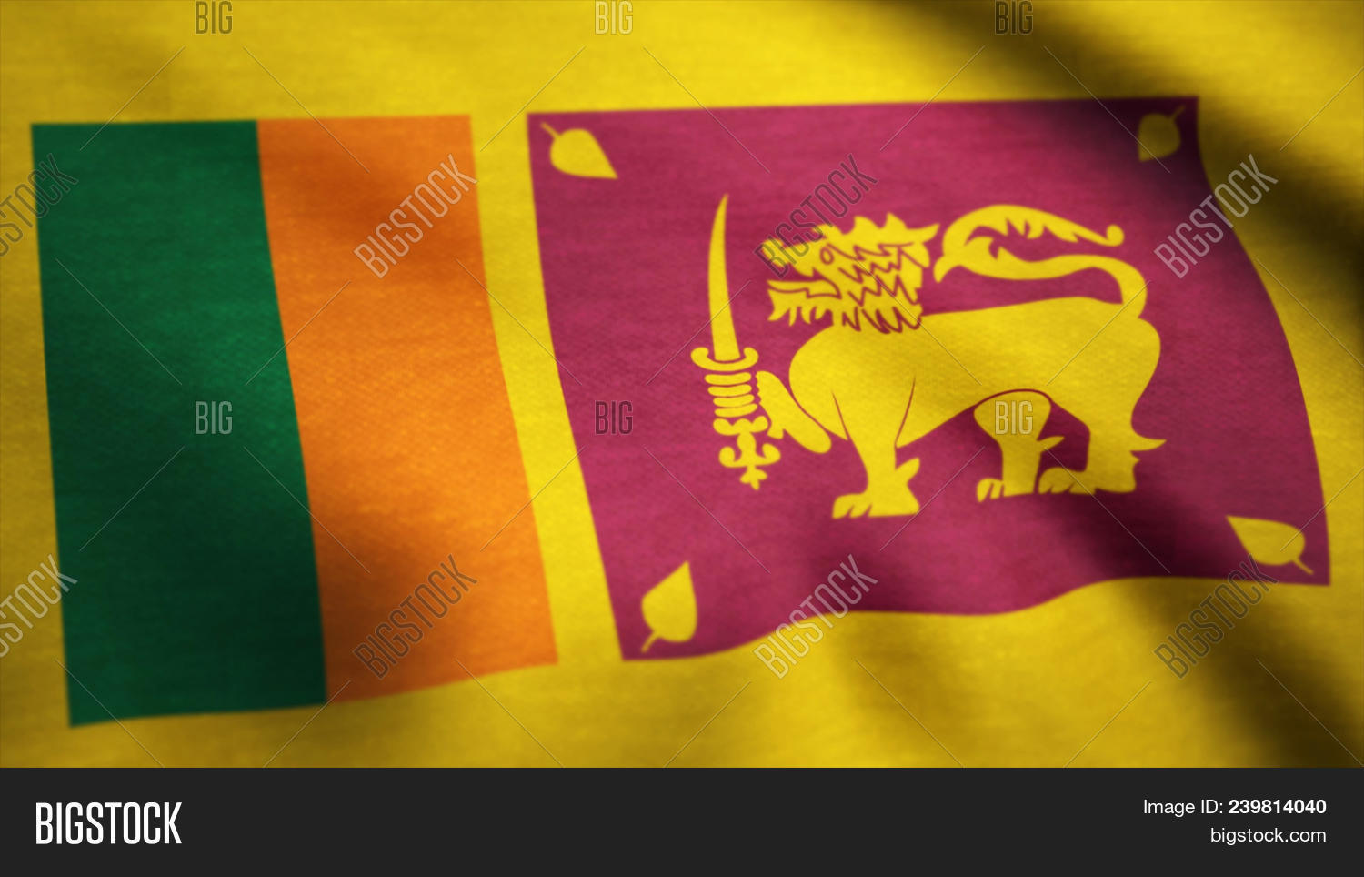 Animated Flag Sri Image & Photo (Free Trial) | Bigstock