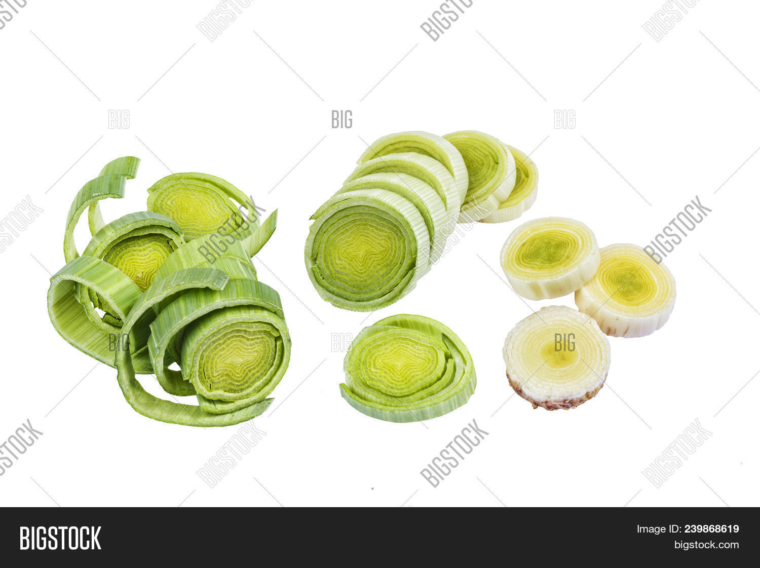 Leek Chopped Rings Image & Photo (Free Trial) | Bigstock