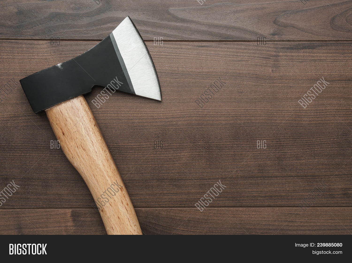 New Axe On Brown Table Image & Photo (Free Trial) | Bigstock