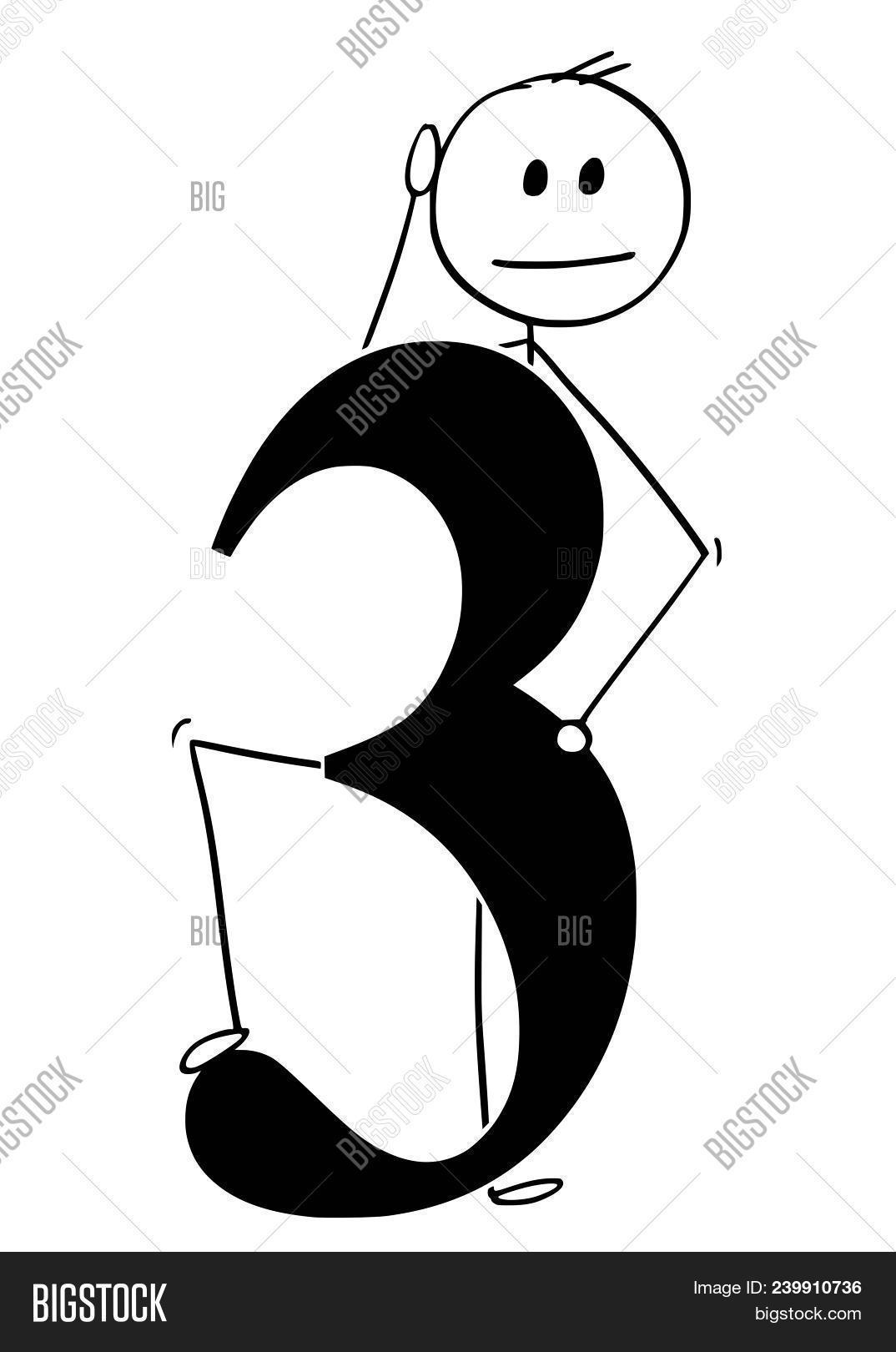 Cartoon Stick Man Image & Photo (Free Trial) | Bigstock