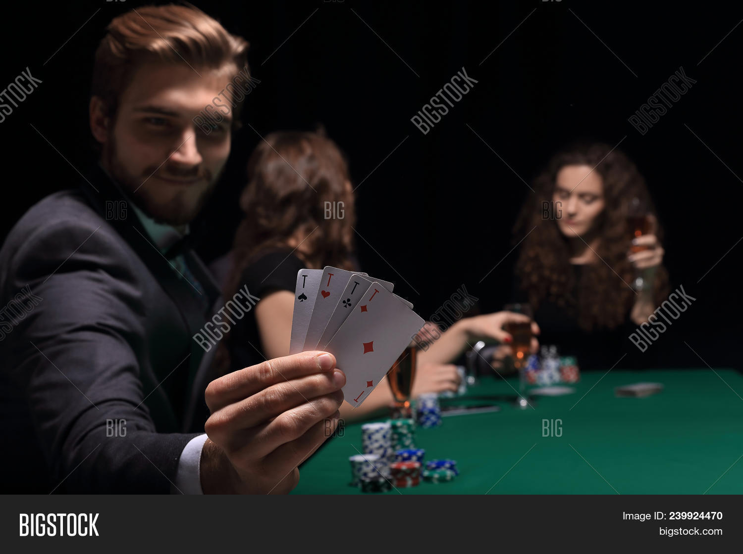 Gambler Man Casino Image & Photo (Free Trial) | Bigstock