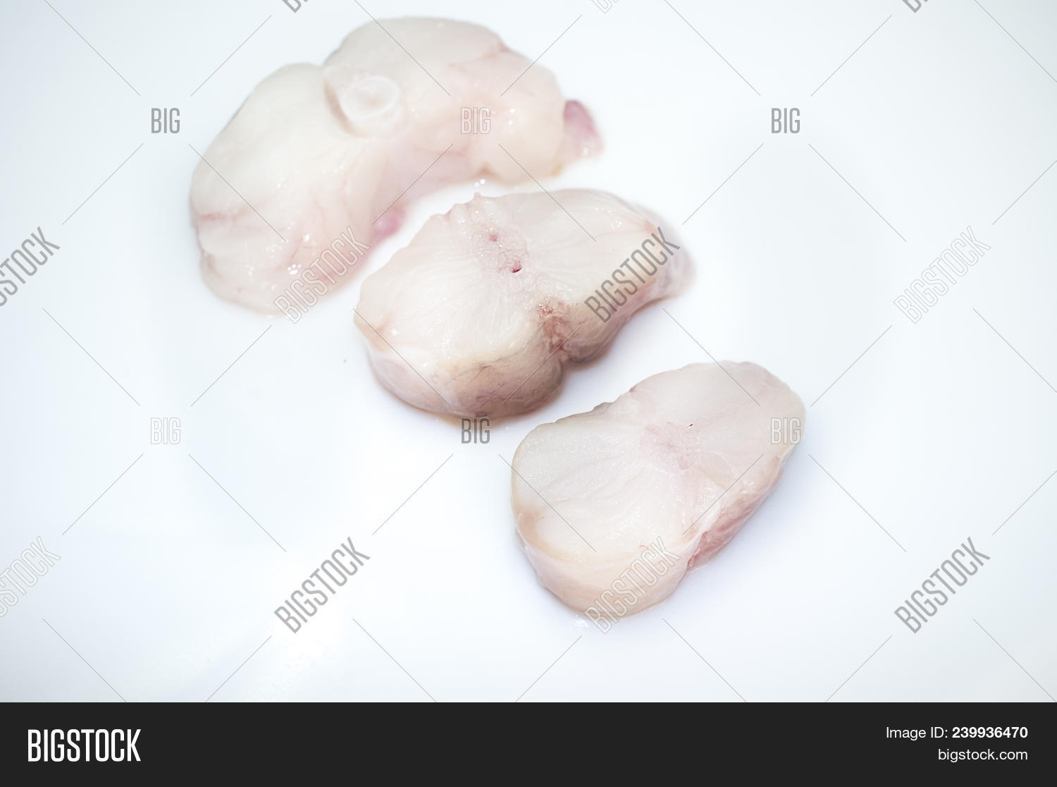 Monkfish Tail Steaks. Image & Photo (Free Trial) | Bigstock