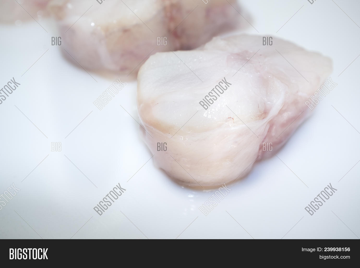 Monkfish Tail Steaks. Image & Photo (Free Trial) | Bigstock