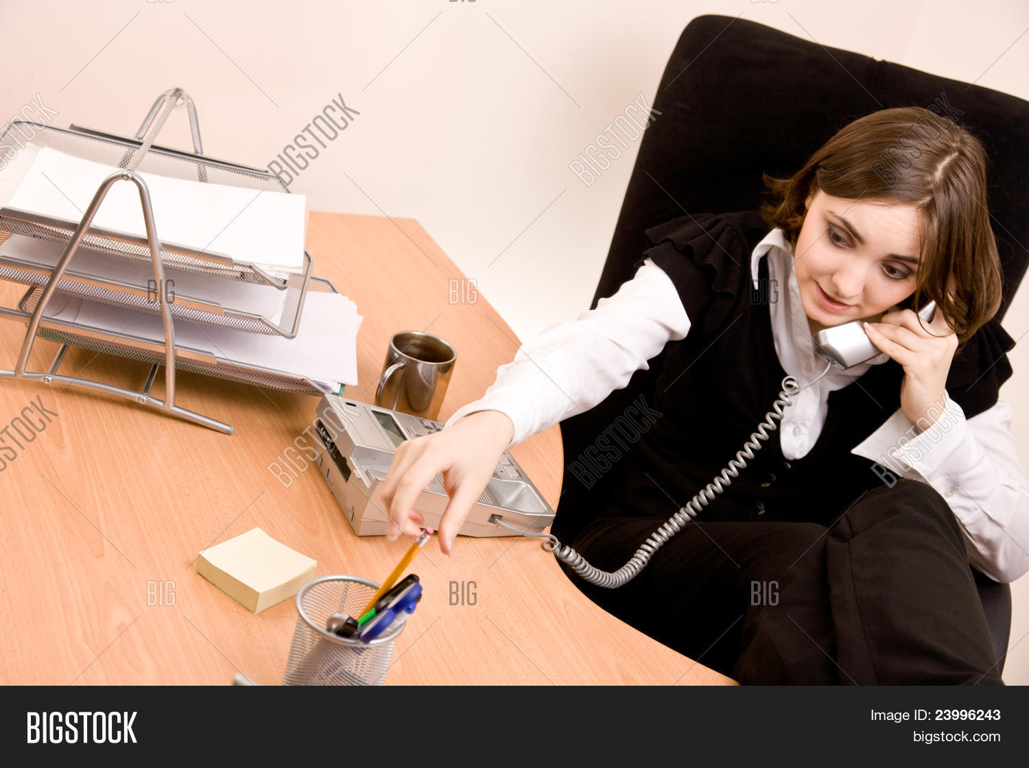 Businesswoman Calling Image & Photo (Free Trial) | Bigstock