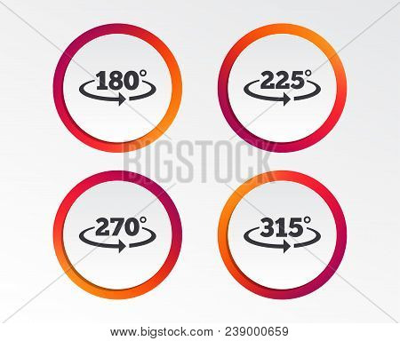 Angle 180-315 Degrees Vector & Photo (Free Trial) | Bigstock