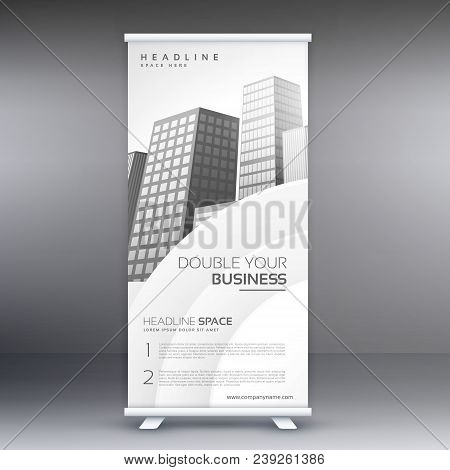 Elegant White Standee Vector & Photo (Free Trial) | Bigstock