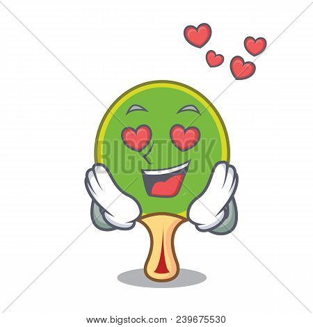 Love Ping Pong Racket Vector & Photo (Free Trial) | Bigstock