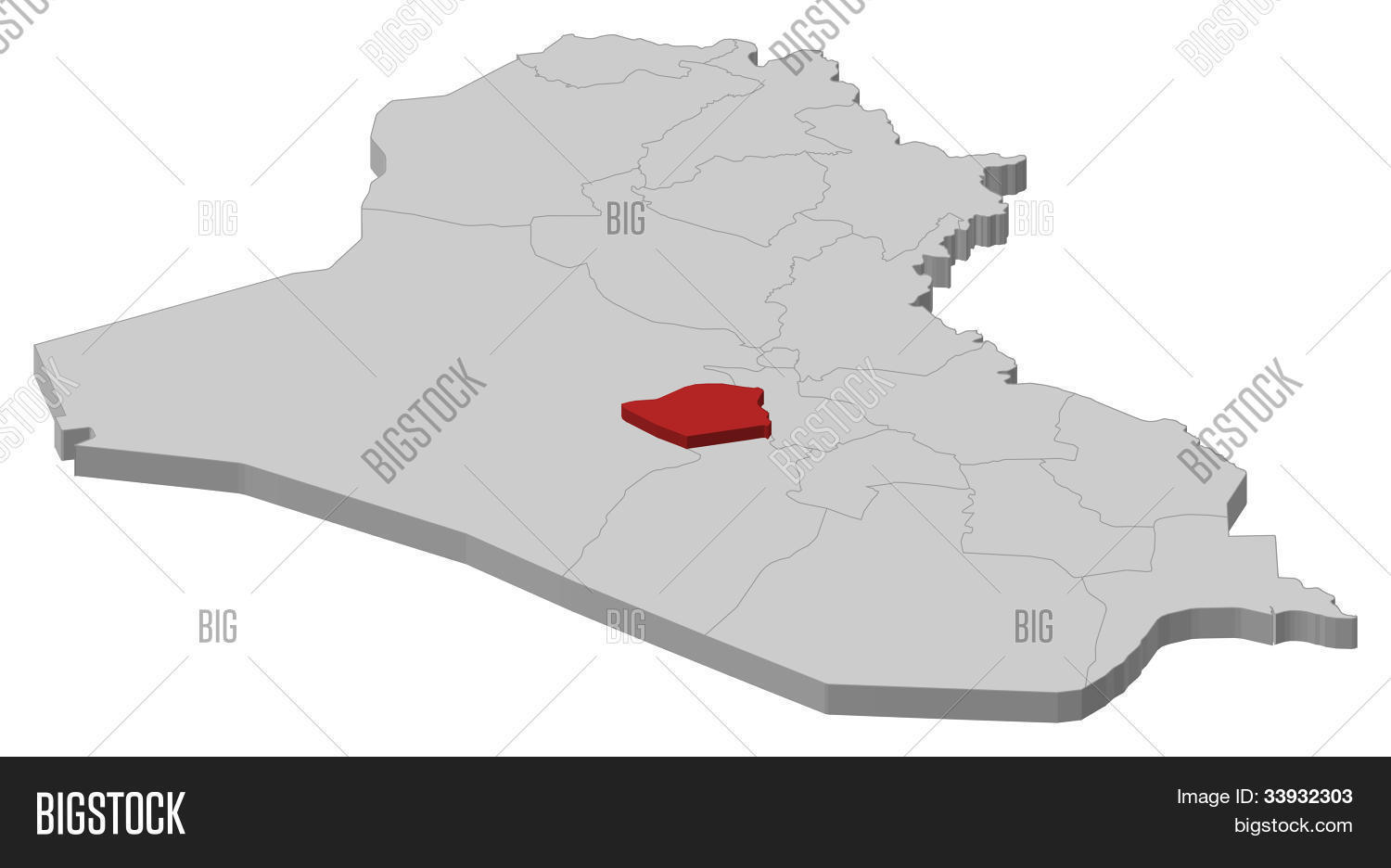 Map Iraq, Karbala Image & Photo (Free Trial) | Bigstock