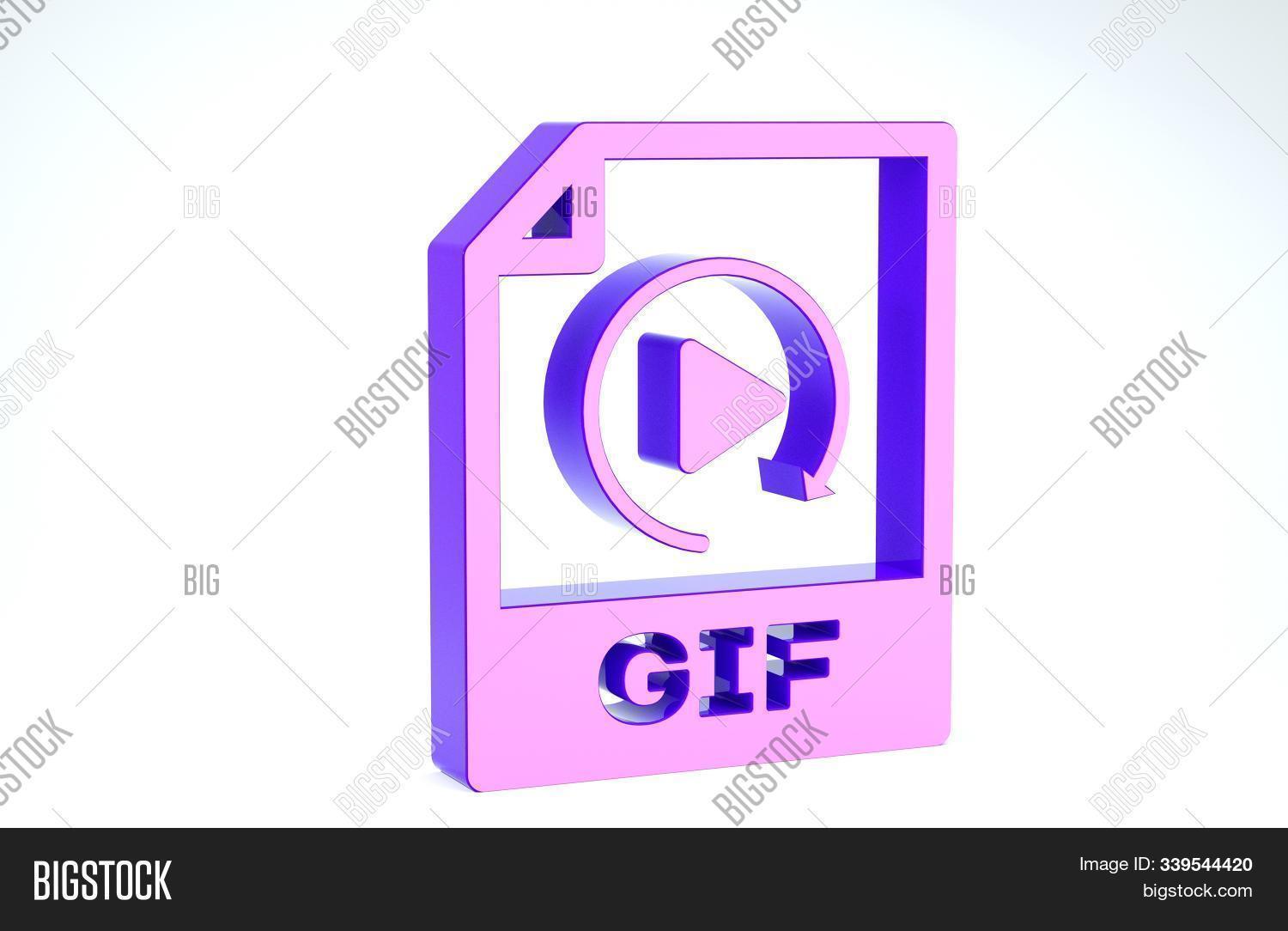 Purple Gif File Image & Photo (Free Trial) | Bigstock
