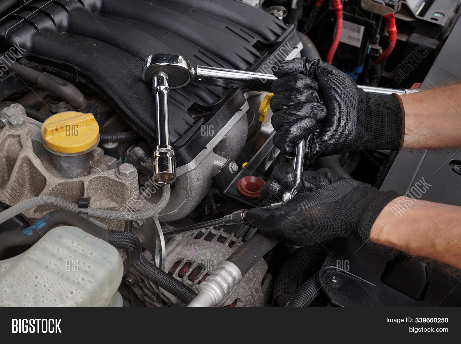 Tightening Car Element Image & Photo (Free Trial) | Bigstock