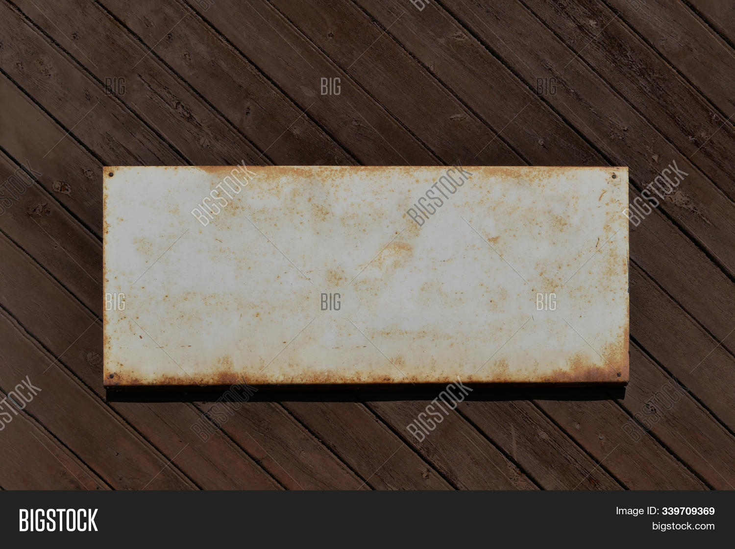 Old Tin Sign Text Image & Photo (Free Trial) | Bigstock