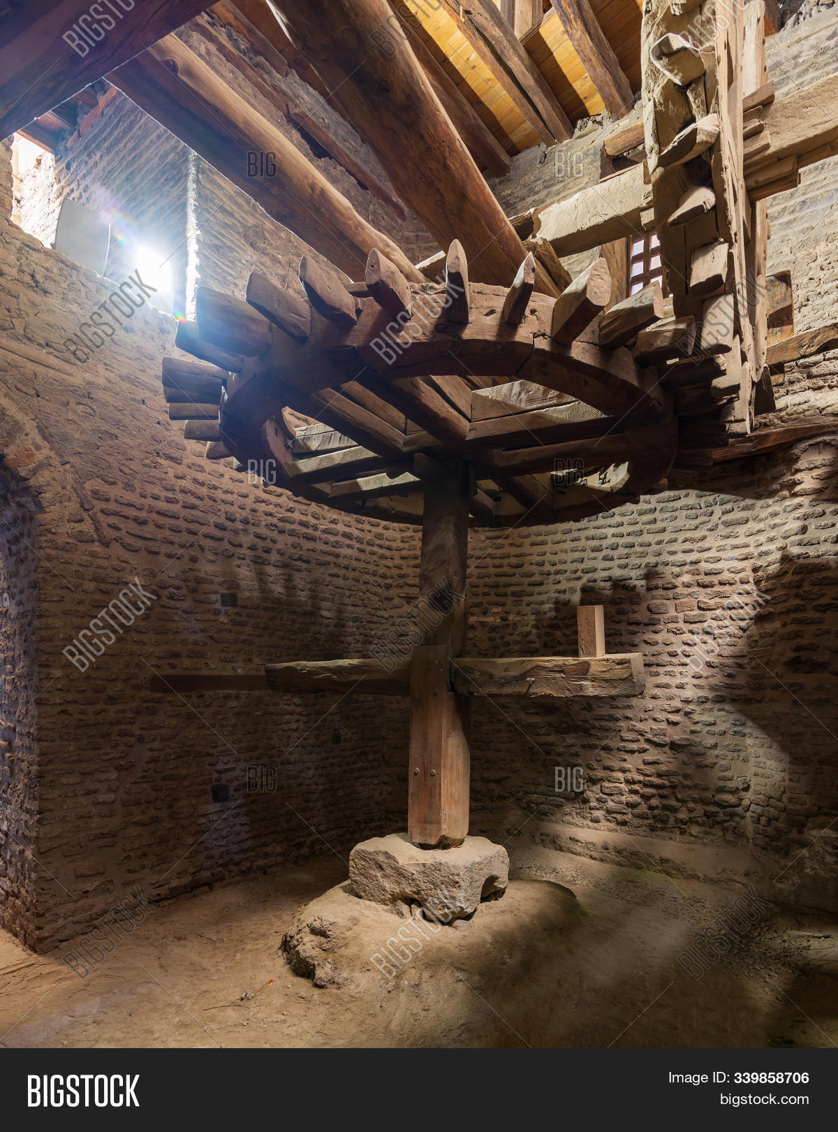 Aged Water Mill Image & Photo (Free Trial) | Bigstock