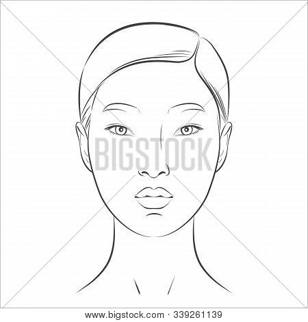 Asian Woman Face. Vector & Photo (Free Trial) | Bigstock