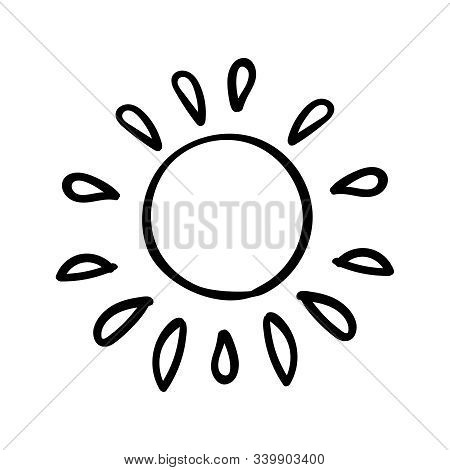 Simple Image Sun Vector & Photo (Free Trial) | Bigstock