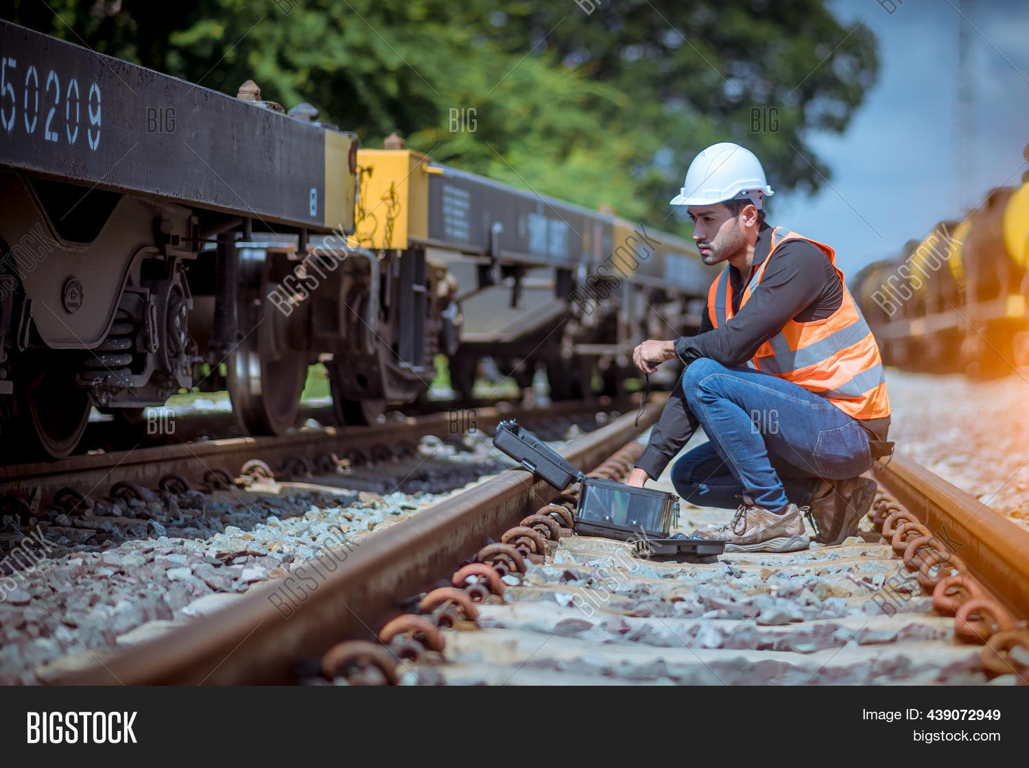 Engineer Railway Under Image & Photo (Free Trial) | Bigstock