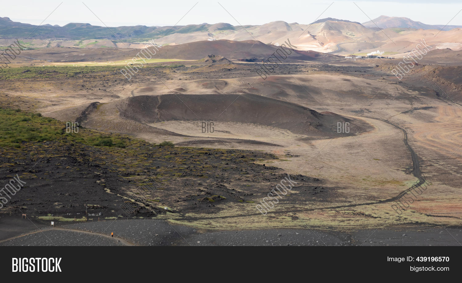 Small Crater Next Huge Image & Photo (Free Trial) | Bigstock