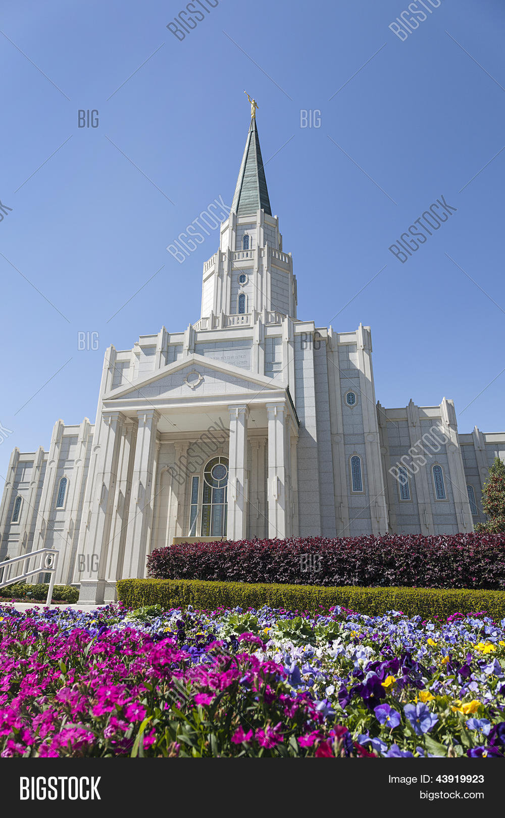 Houston Texas Temple Image & Photo (Free Trial) | Bigstock