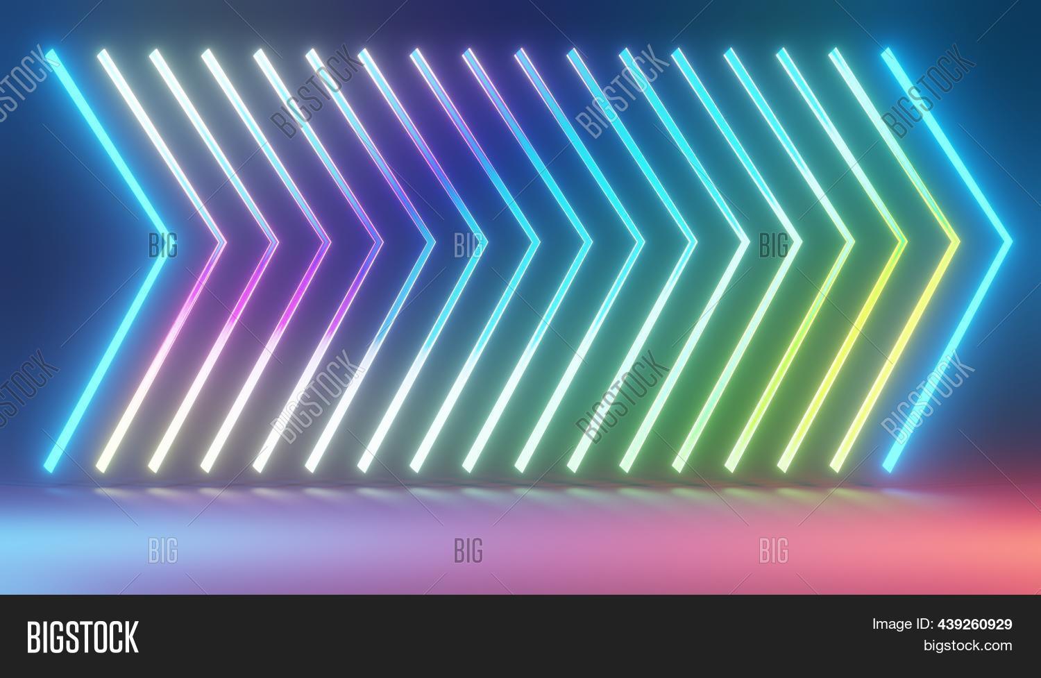 3d Render Rgb Neon Image & Photo (Free Trial) | Bigstock