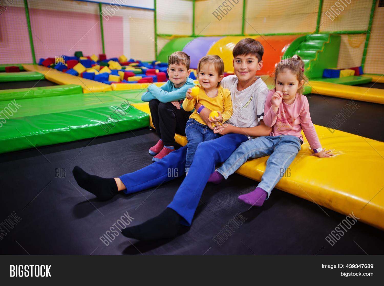 Kids Playing Indoor Image & Photo (Free Trial) | Bigstock