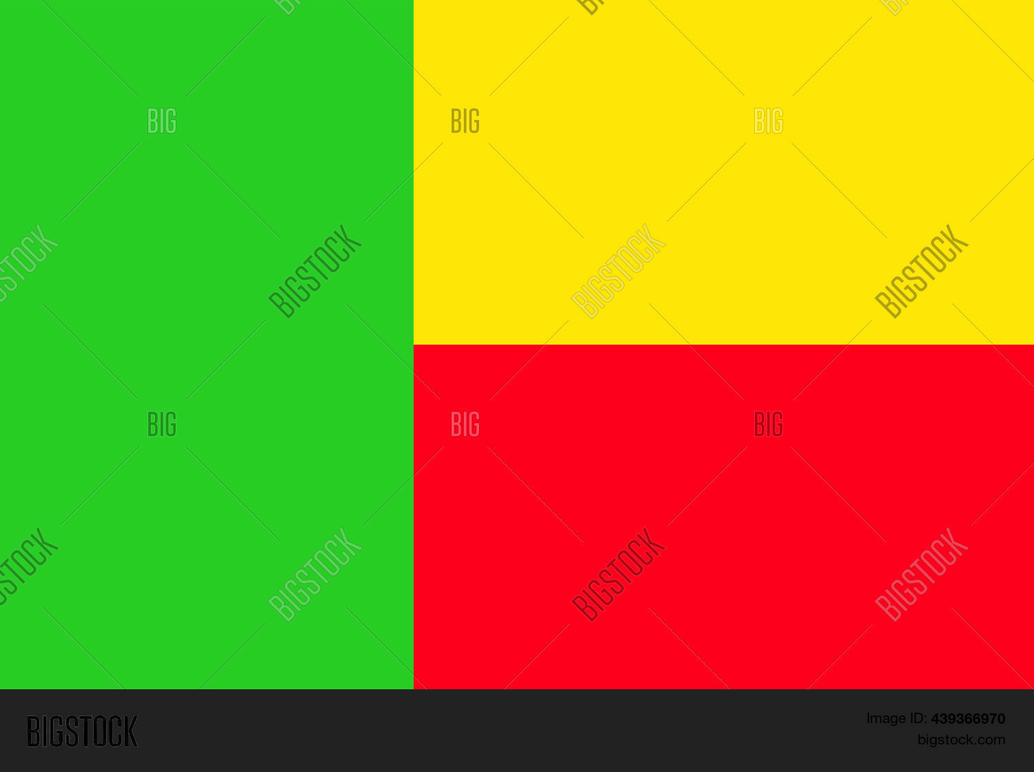 Flag Benin Vector Vector & Photo (Free Trial) | Bigstock