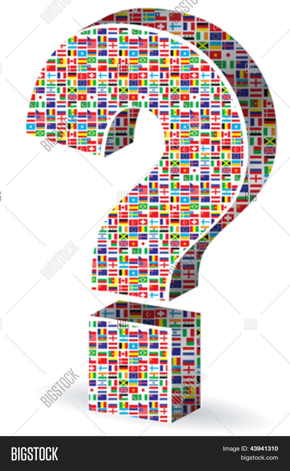 Question Mark World Vector & Photo (Free Trial) | Bigstock