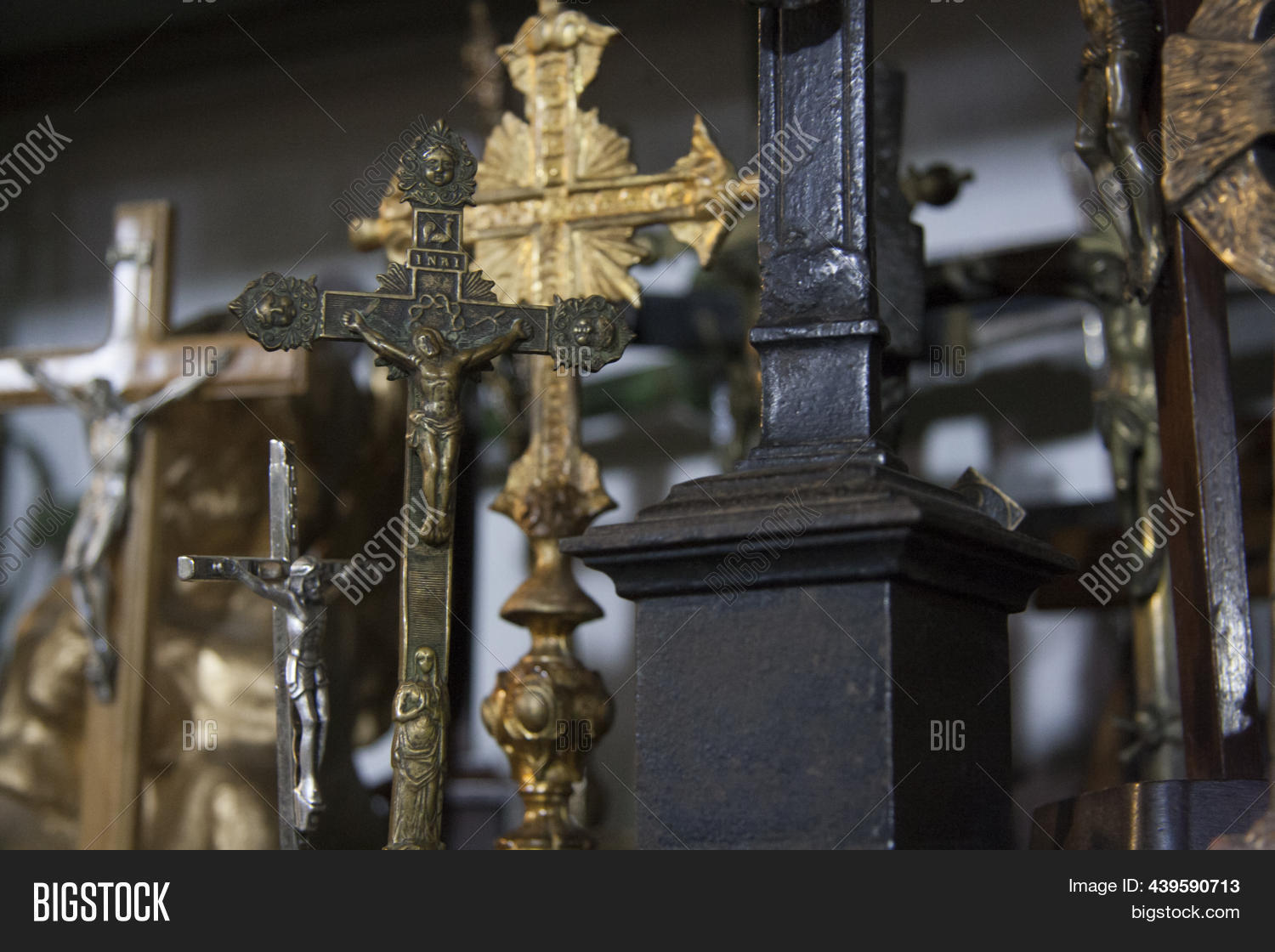 Crucifix Jesus On Image & Photo (Free Trial) | Bigstock