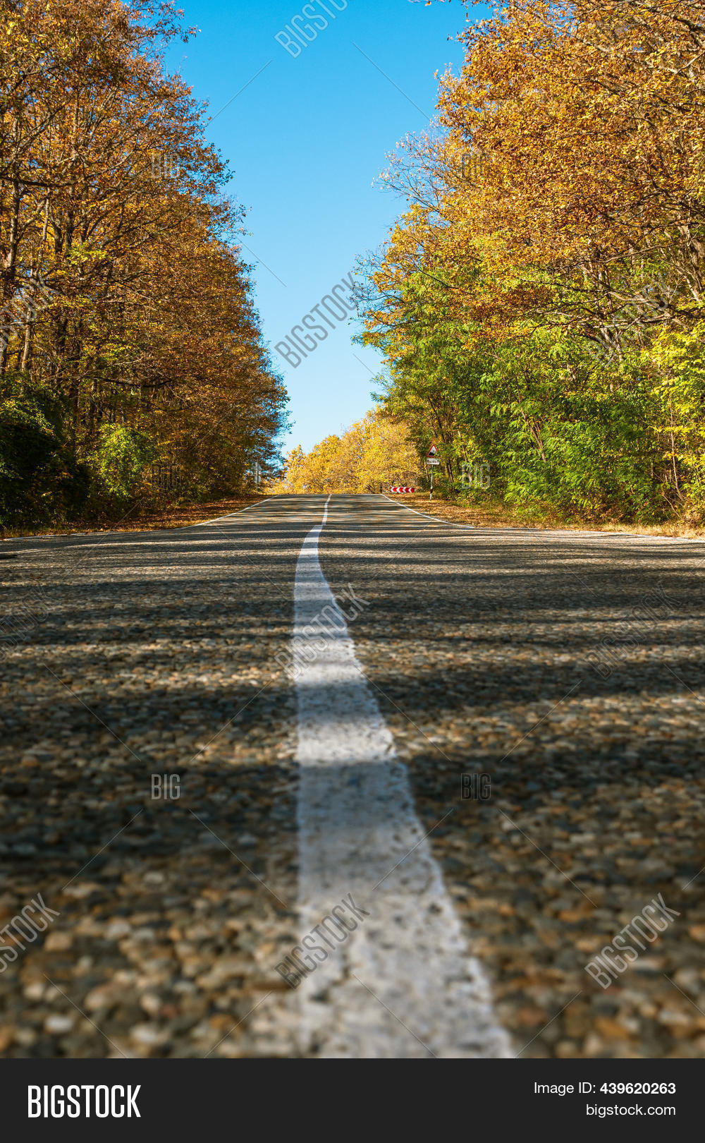 White Stripe Road Image & Photo (Free Trial) | Bigstock