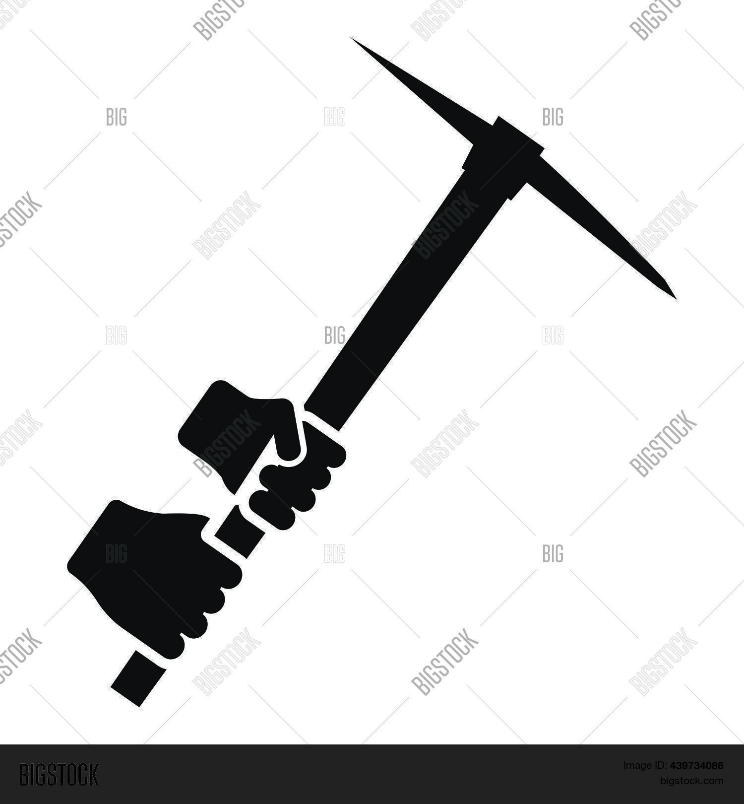Mining Pickaxe Vector & Photo (Free Trial) | Bigstock