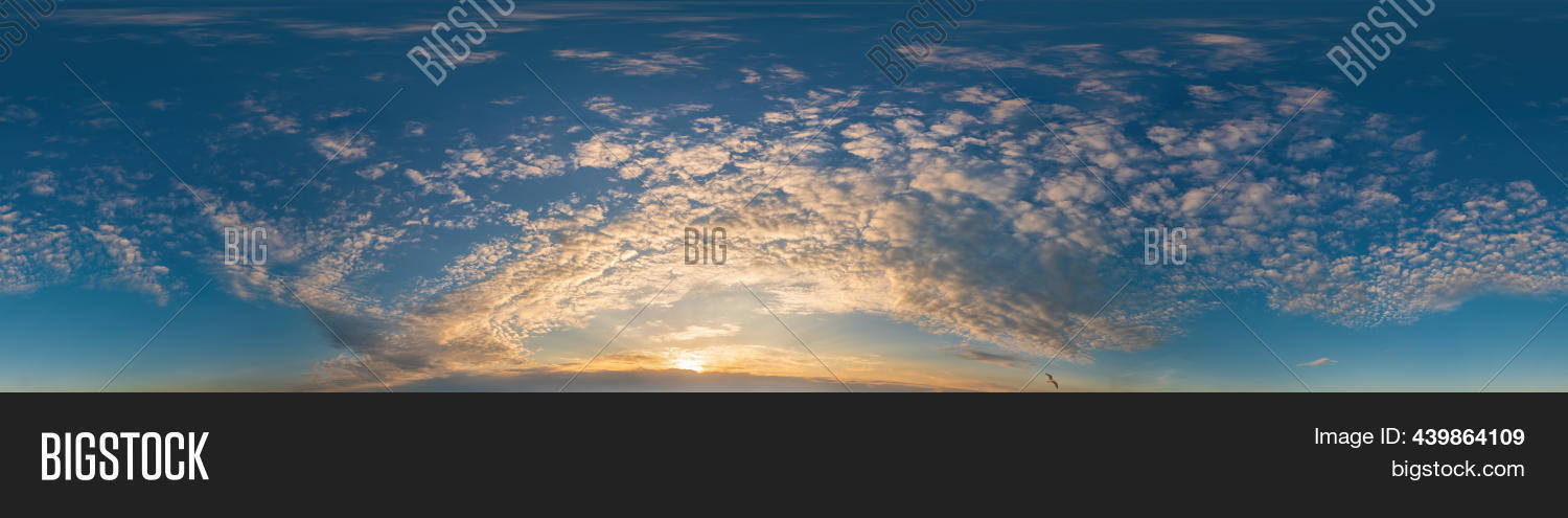 Dark Blue Sunset Sky Image & Photo (Free Trial) | Bigstock