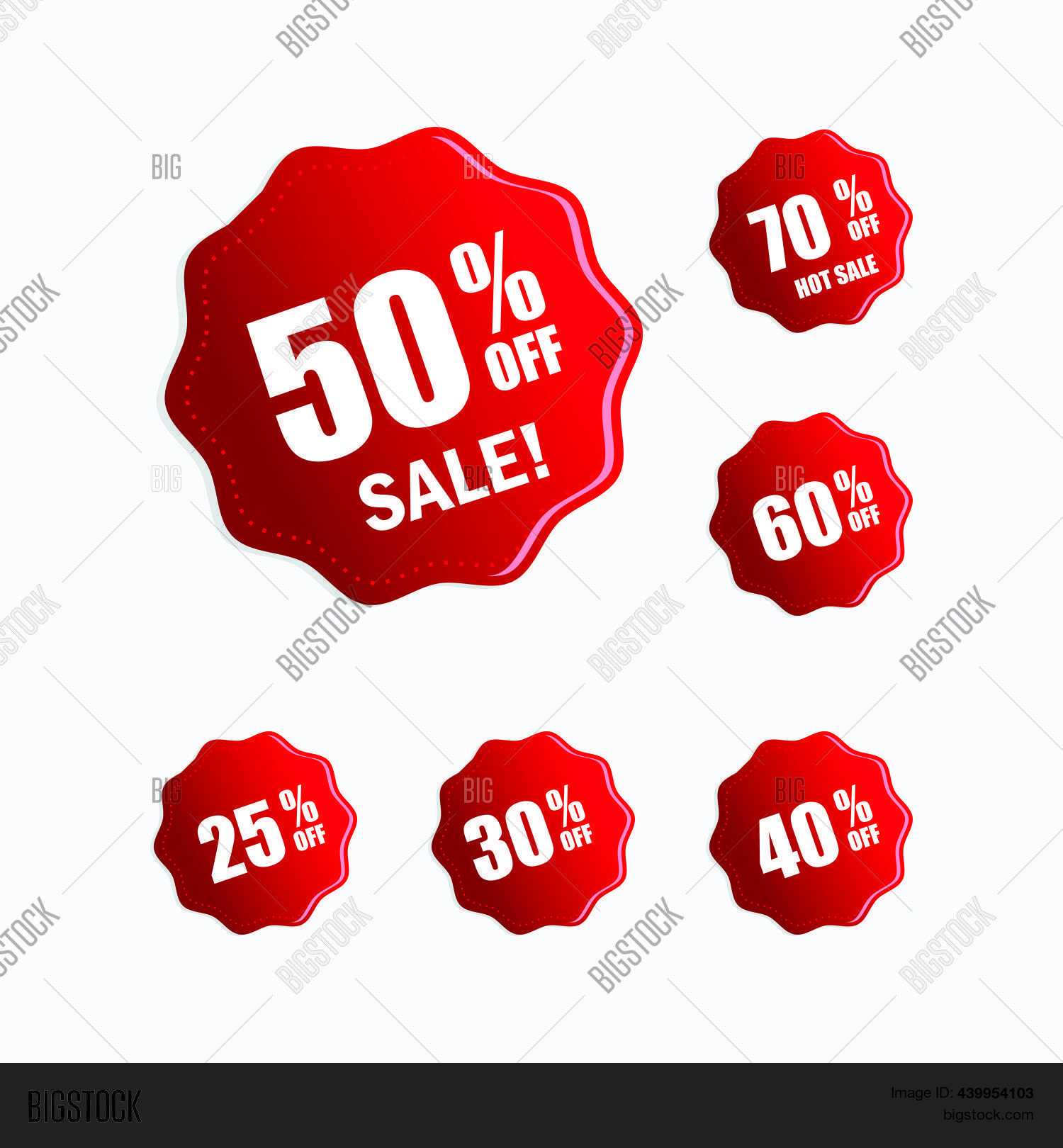 Set Red Color Vector & Photo (Free Trial) | Bigstock