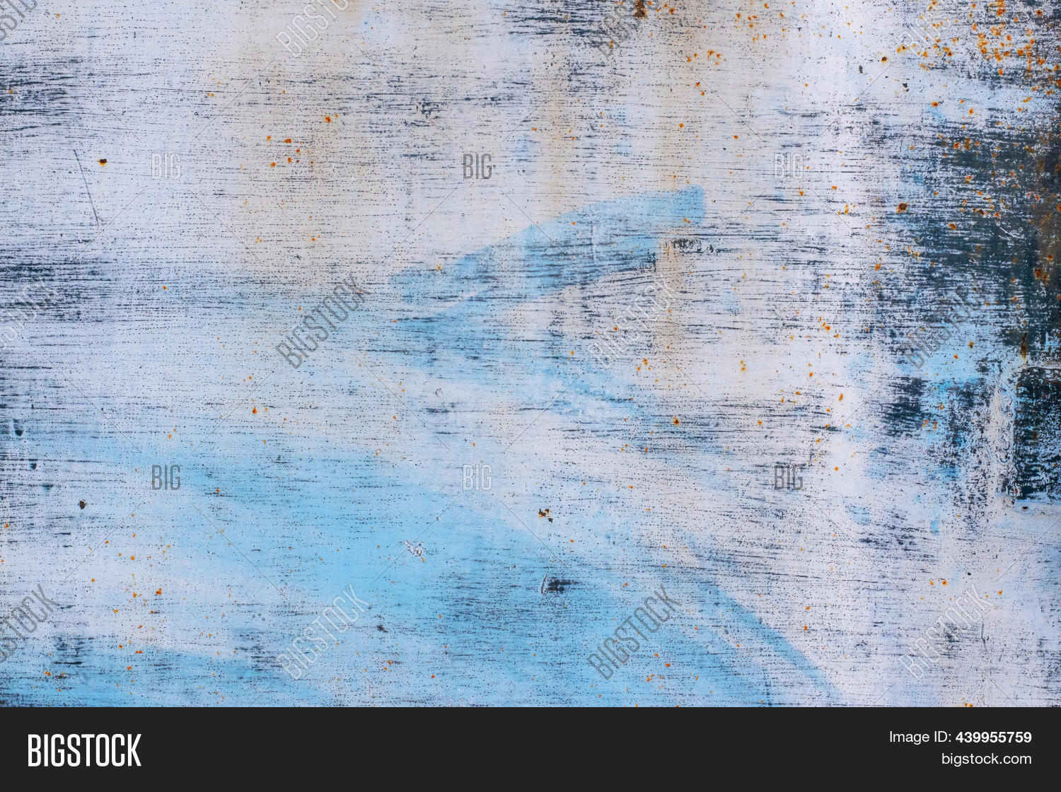 Old Blue Paint On Image & Photo (Free Trial) | Bigstock