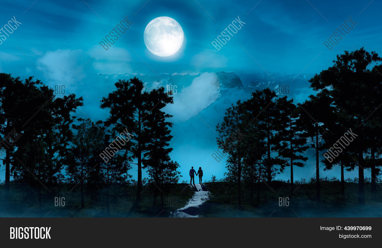 Magical Night Scene Image & Photo (Free Trial) | Bigstock