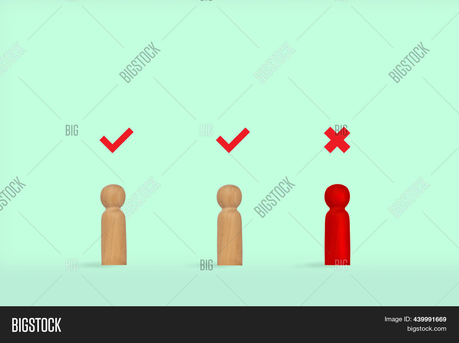 Peg Man Wooden Models Image & Photo (Free Trial) | Bigstock