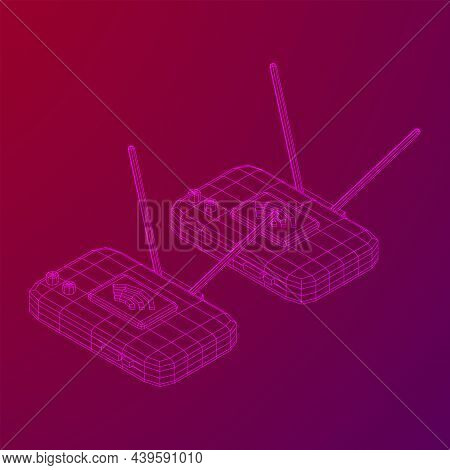 Modem Router Antenna Vector & Photo (Free Trial) | Bigstock