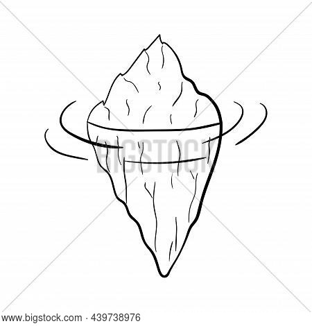 Iceberg Doodle Vector Vector & Photo (Free Trial) | Bigstock