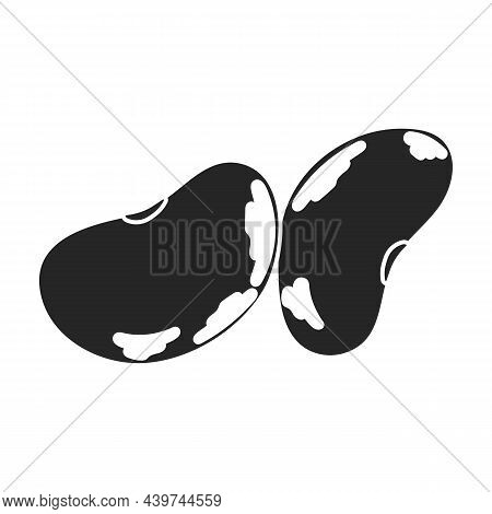 Beans Vector Black Vector & Photo (Free Trial) | Bigstock