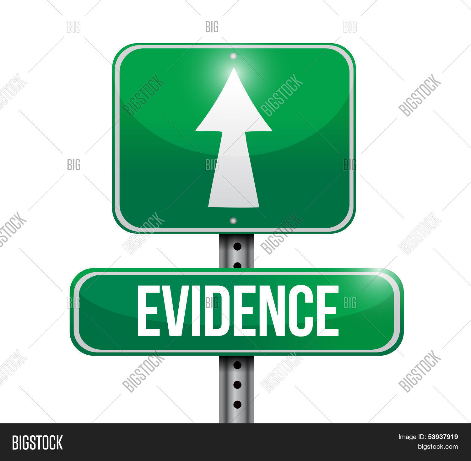 Evidence Road Sign Image & Photo (Free Trial) | Bigstock