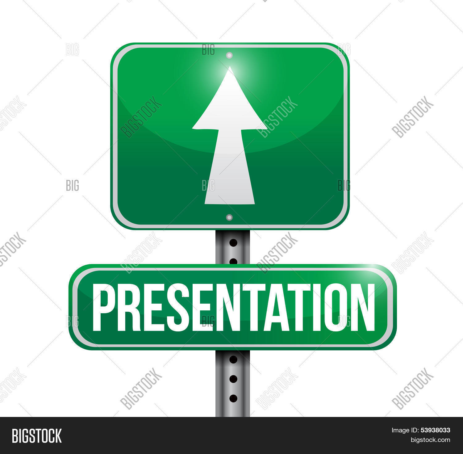 Presentation Road Sign Image & Photo (Free Trial) | Bigstock