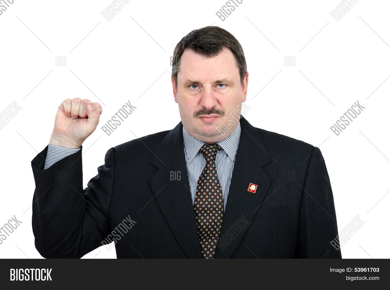 Somber Man Shows Image & Photo (Free Trial) | Bigstock