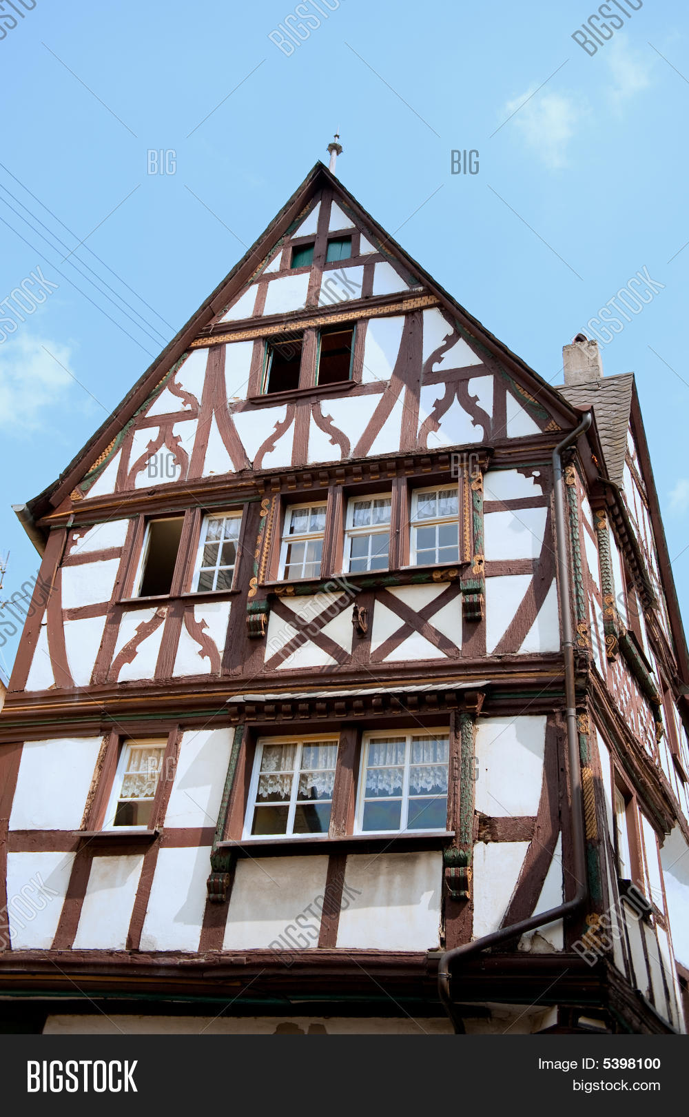 Typical German House Image & Photo (Free Trial) | Bigstock