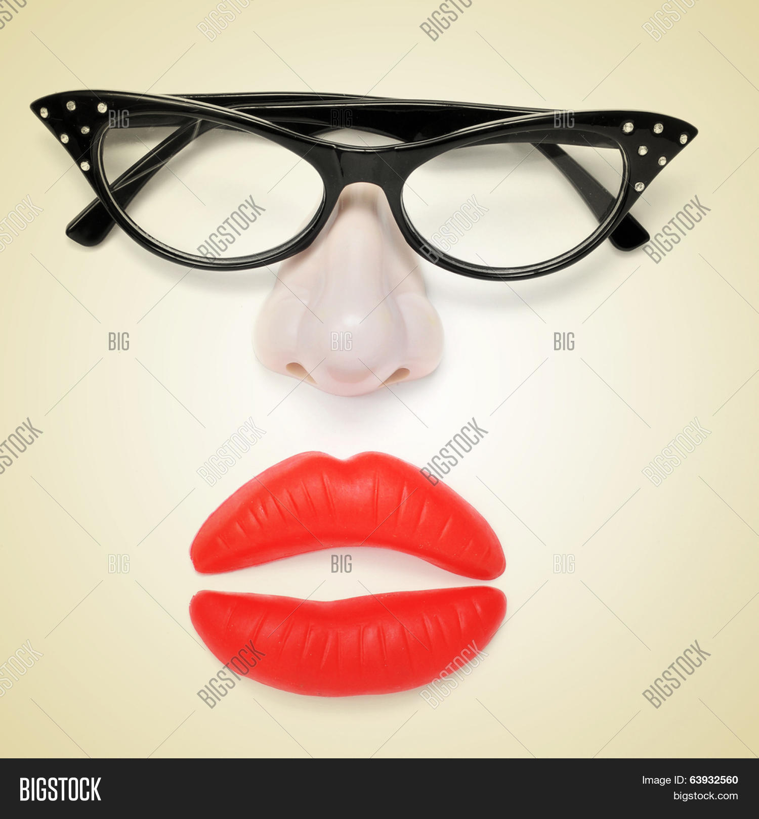 Pair Glasses, Fake Image & Photo (Free Trial) | Bigstock