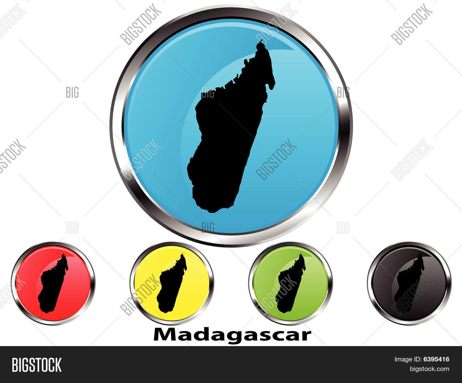 Glossy Vector Map Vector & Photo (Free Trial) | Bigstock