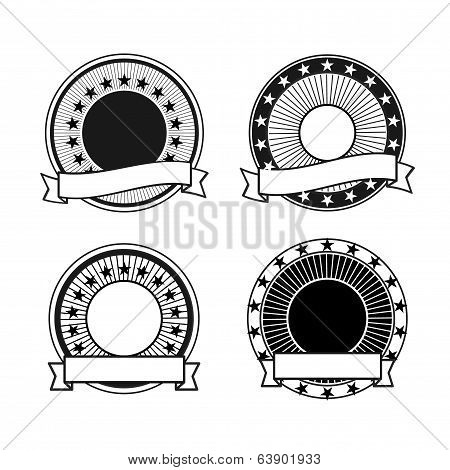 Blank Vector Badge Vector & Photo (Free Trial) | Bigstock
