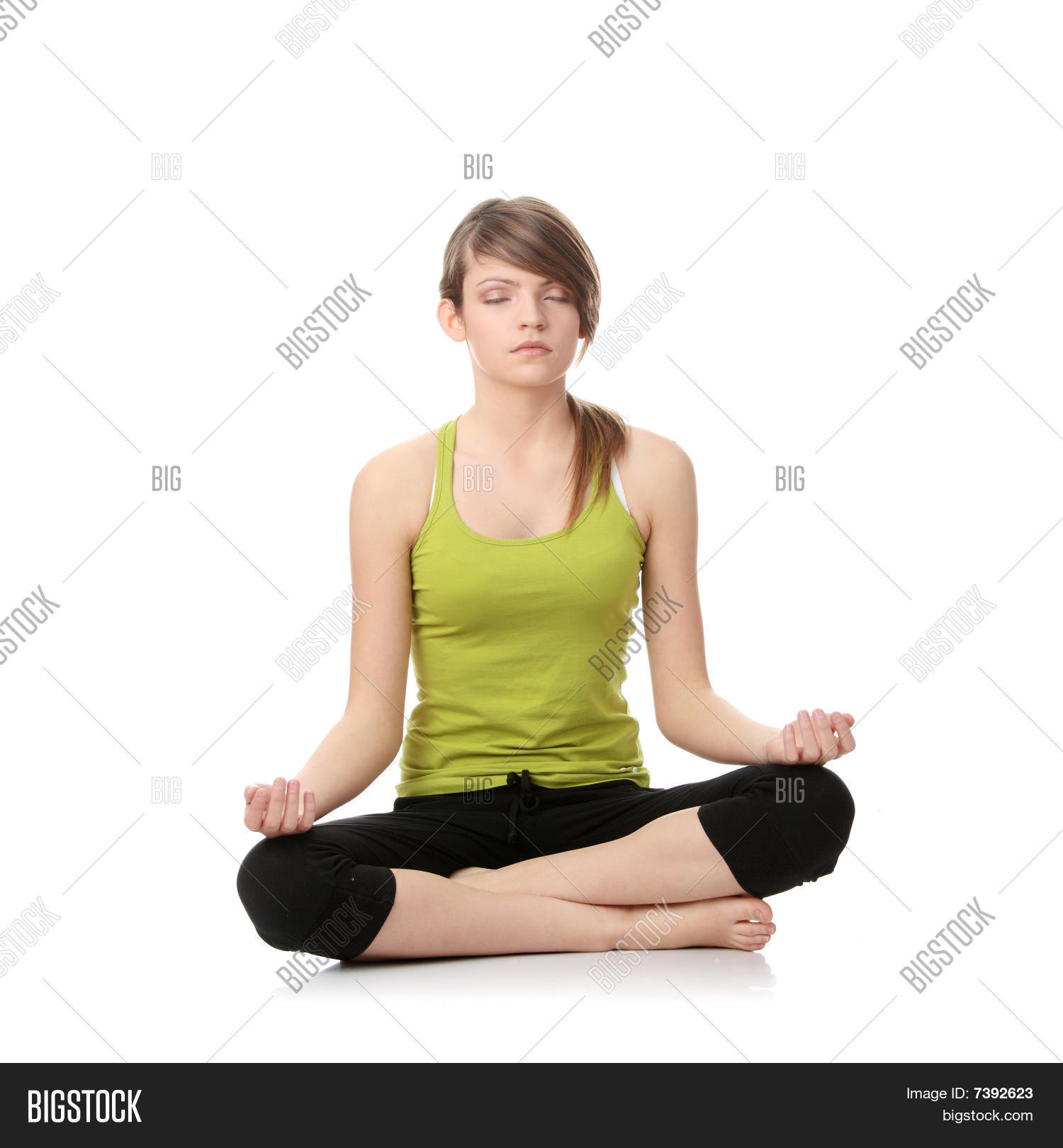 Teen Girl Exercising Image & Photo (Free Trial) | Bigstock