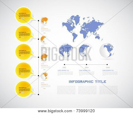World Map. Timeline Vector & Photo (Free Trial) | Bigstock