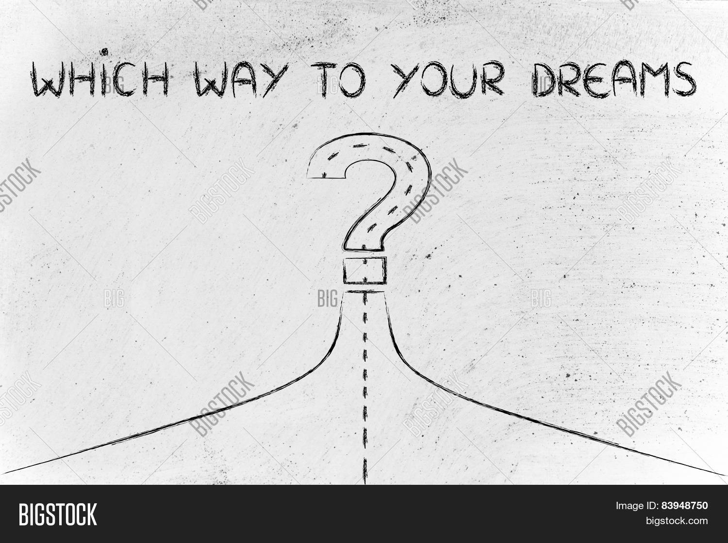 Which Way Success, Image & Photo (Free Trial) | Bigstock